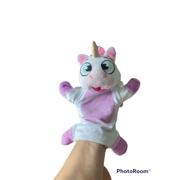 Unknown | Toys | Unicorn Rainbow Hand Puppet | Poshmark